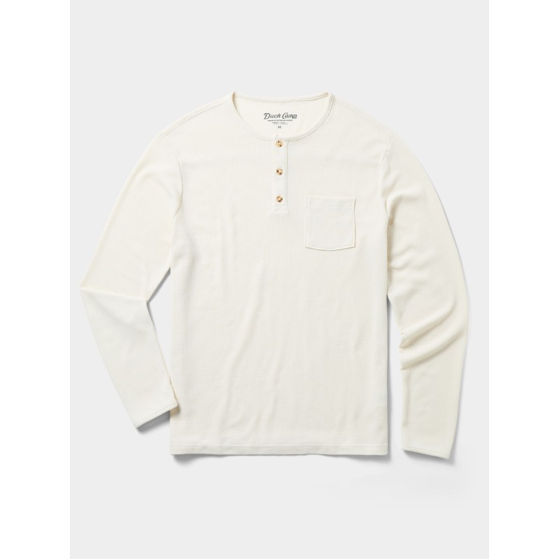 DUCK CAMP Men's Waffle Henley