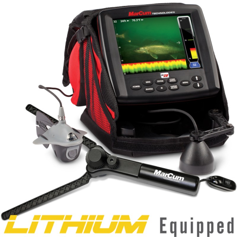 MARCUM TECHNOLOGIES LX-9L Lithium Equipped Sonar / Underwater Camera System