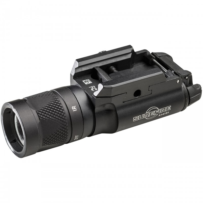 SUREFIRE X300V-B Infrared / White LED Handgun WeaponLight with T-Slot ...