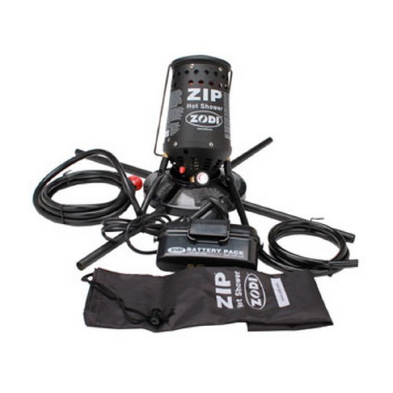 Zip Instant Hot Shower w/Piezo, Soft Case